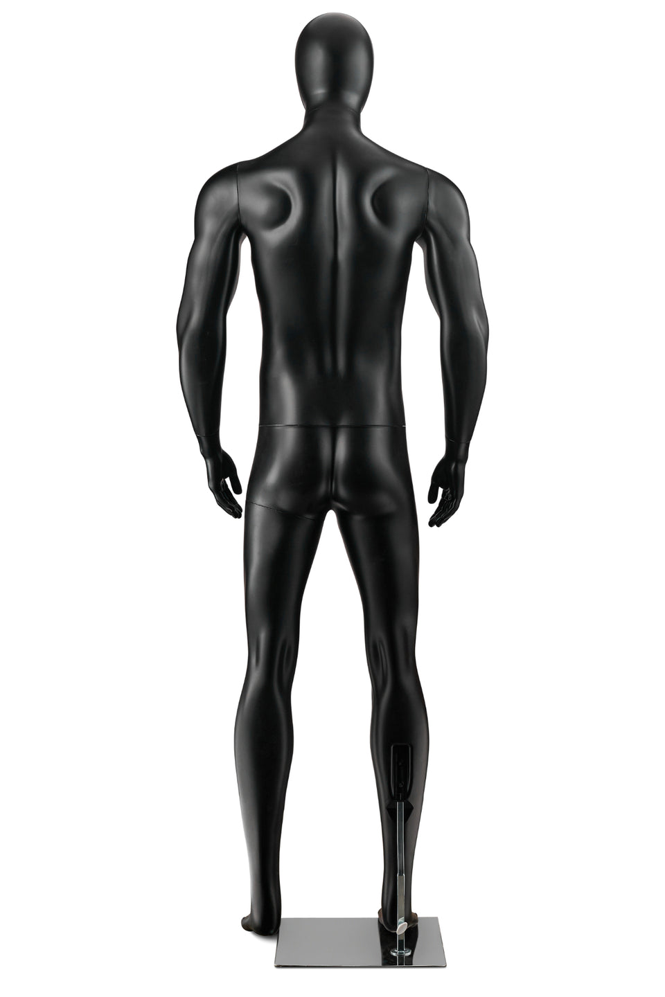 Male Egghead Bodybuilder Full Body Mannequin in Standing Pose (MP Seri ...